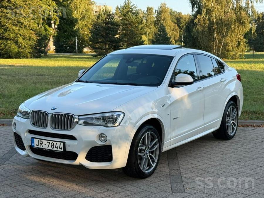 Balts BMW X4 2014 Rīga, ar dzinēja tilpumu 3.00 L un nobraukumu 273 tūkst. km par 12990 €, foto 4 vietnē AUTOMOTO.COM.LV