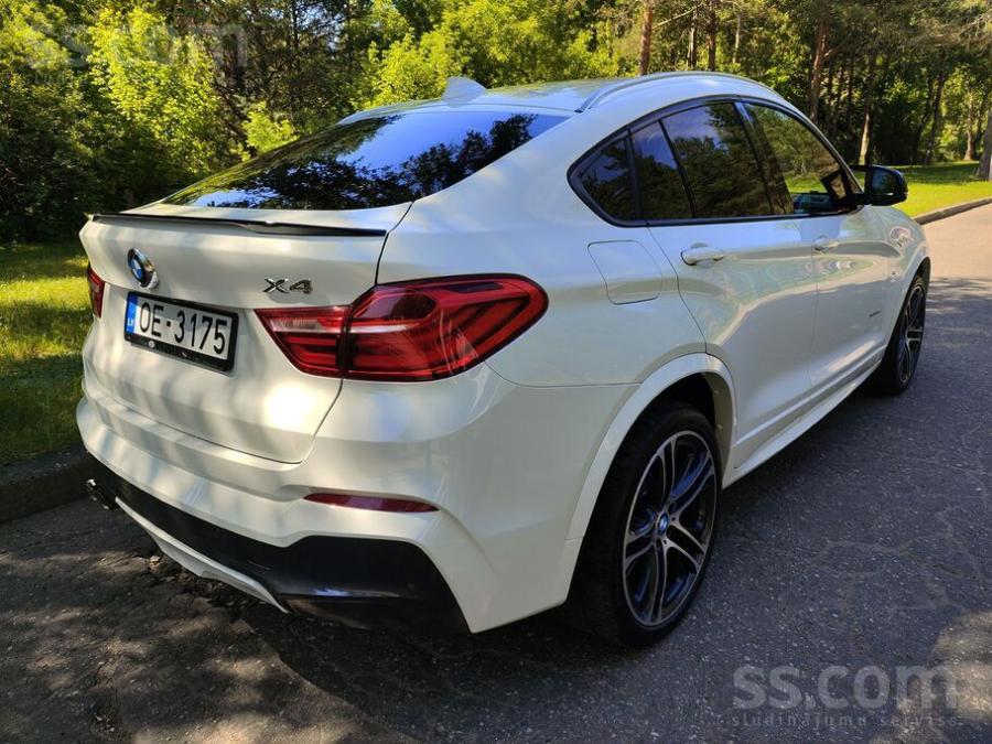 Белый БМВ Х4 2015 в Даугавпилс, объемом двигателя 3.50 л и пробегом 256 тыс. км за 19150 €, фото 8 на AUTOMOTO.COM.LV