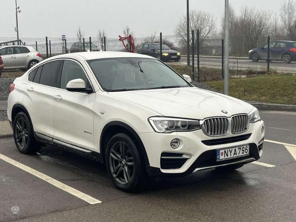 Balts BMW X4 2015 Kauņa, ar dzinēja tilpumu 2.00 L un nobraukumu 266 tūkst. km par 15500 €, foto 1 vietnē AUTOMOTO.COM.LV