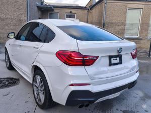 White BMW X4 2015 in Klaipeda, with an engine capacity of 2.00 L and mileage of 198 thousand km for 12999 €, photo 6 on AUTOMOTO.COM.LV