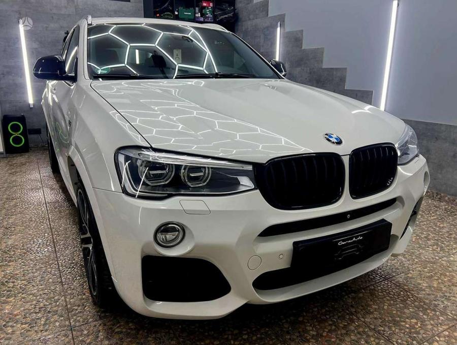 Balts BMW X4 2015 Utena, ar dzinēja tilpumu 2.99 L un nobraukumu 192 tūkst. km par 19500 €, foto 14 vietnē AUTOMOTO.COM.LV