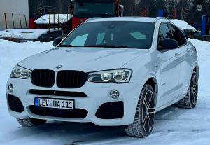 White BMW X4 2015 in Utena, with an engine capacity of 2.99 L and mileage of 190 thousand km for 19400 €, photo  on AUTOMOTO.COM.LV