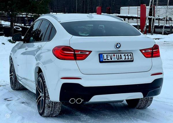Balts BMW X4 2015 Utena, ar dzinēja tilpumu 2.99 L un nobraukumu 190 tūkst. km par 19400 €, foto 4 vietnē AUTOMOTO.COM.LV
