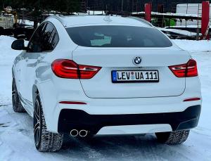 White BMW X4 2015 in Utena, with an engine capacity of 2.99 L and mileage of 190 thousand km for 19400 €, photo 18 on AUTOMOTO.COM.LV
