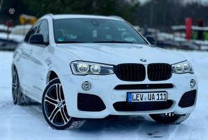 White BMW X4 2015 in Utena, with an engine capacity of 2.99 L and mileage of 190 thousand km for 19400 €, photo 24 on AUTOMOTO.COM.LV