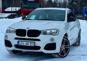 White BMW X4 2015 in Utena, with an engine capacity of 2.99 L and mileage of 190 thousand km for 19400 €, photo 26 on AUTOMOTO.COM.LV