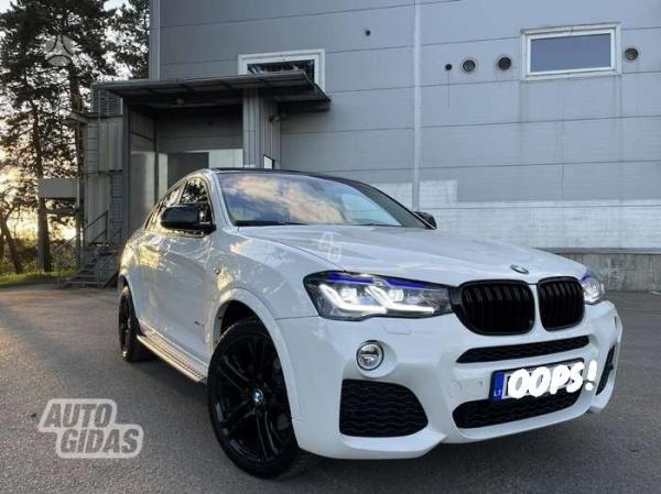 Balts BMW X4 2015 Viļņa, ar dzinēja tilpumu 2.00 L un nobraukumu 165 tūkst. km par 16500 €, foto 1 vietnē AUTOMOTO.COM.LV