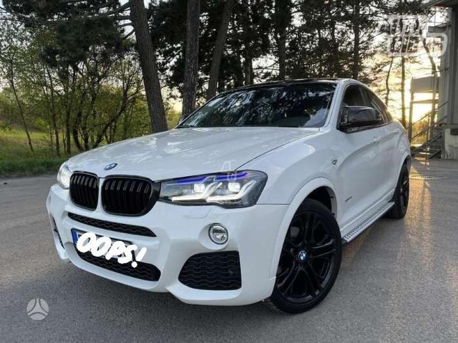 White BMW X4 2015 in Vilnius, with an engine capacity of 2.00 L and mileage of 165 thousand km for 16500 €, photo 2 on AUTOMOTO.COM.LV