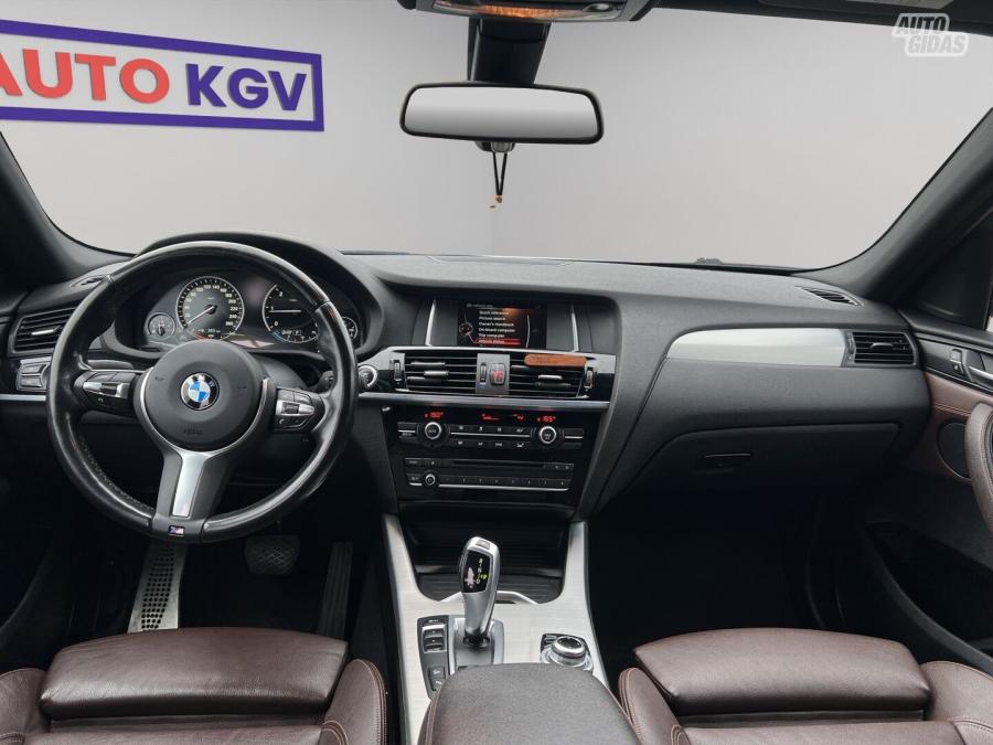 White BMW X4 2015 in Vilnius, with an engine capacity of 2.00 L and mileage of 307 thousand km for 18499 €, photo 13 on AUTOMOTO.COM.LV