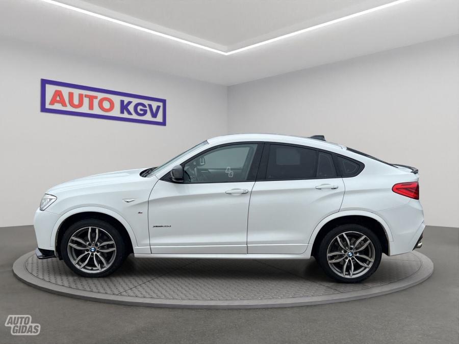 White BMW X4 2015 in Vilnius, with an engine capacity of 2.00 L and mileage of 307 thousand km for 17799 €, photo 3 on AUTOMOTO.COM.LV