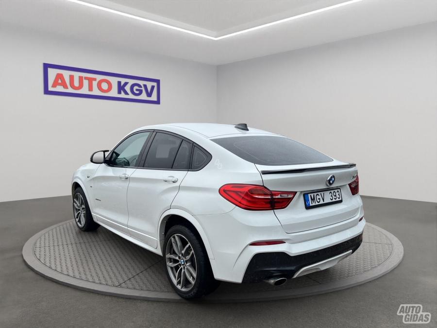 White BMW X4 2015 in Vilnius, with an engine capacity of 2.00 L and mileage of 307 thousand km for 17799 €, photo 4 on AUTOMOTO.COM.LV