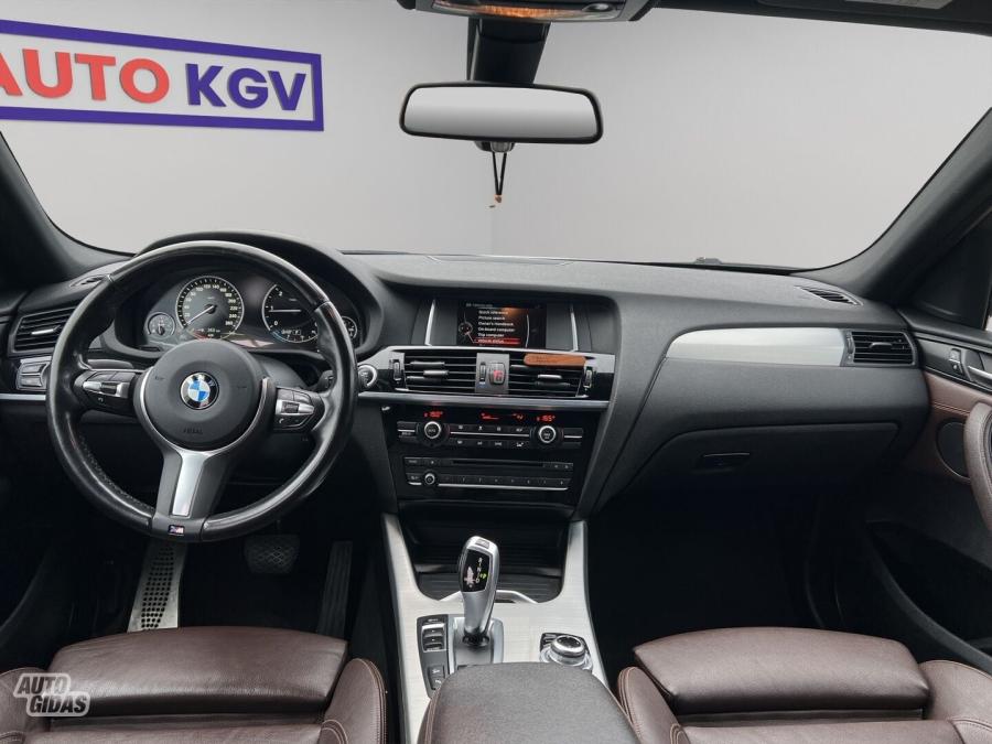 White BMW X4 2015 in Vilnius, with an engine capacity of 2.00 L and mileage of 307 thousand km for 17799 €, photo 14 on AUTOMOTO.COM.LV