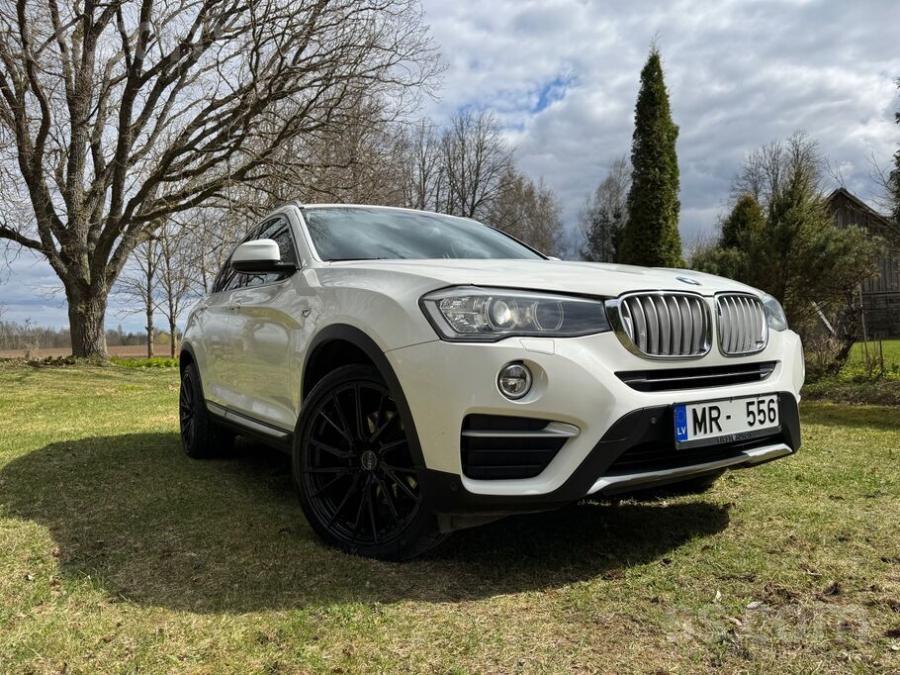 White BMW X4 2015 in Riga, with an engine capacity of 3.00 L and mileage of 245 thousand km for 16500 €, photo 1 on AUTOMOTO.COM.LV