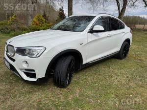 White BMW X4 2015 in Riga, with an engine capacity of 3.00 L and mileage of 245 thousand km for 16500 €, photo 3 on AUTOMOTO.COM.LV