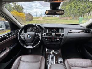 White BMW X4 2015 in Riga, with an engine capacity of 3.00 L and mileage of 245 thousand km for 16500 €, photo 12 on AUTOMOTO.COM.LV