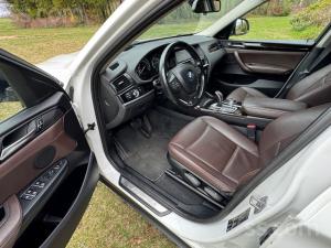 White BMW X4 2015 in Riga, with an engine capacity of 3.00 L and mileage of 245 thousand km for 16500 €, photo 13 on AUTOMOTO.COM.LV