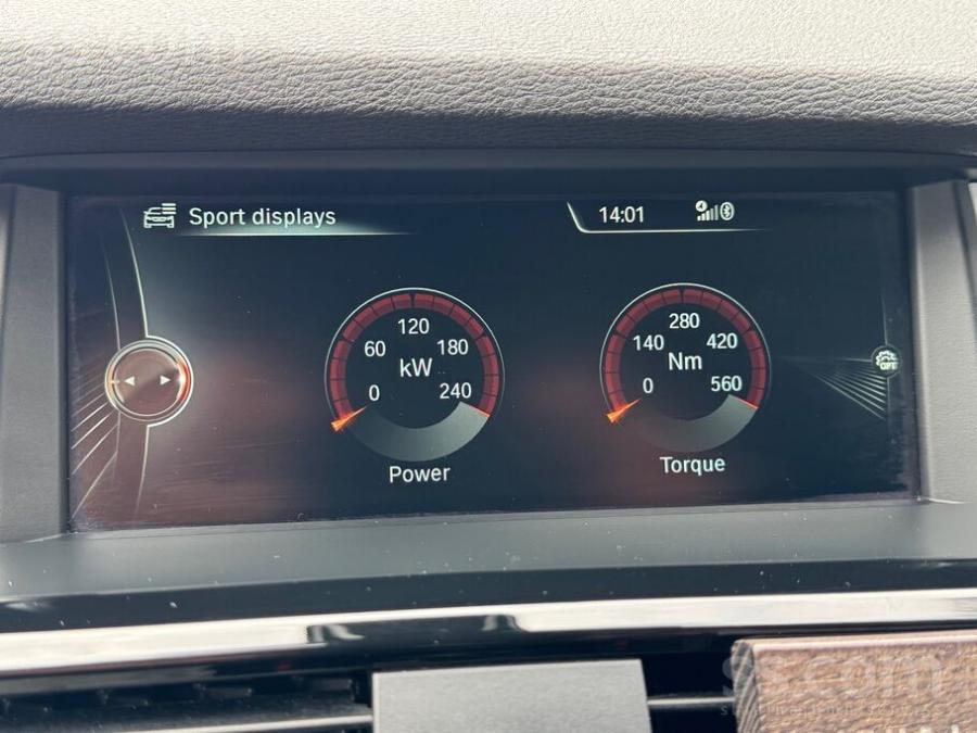 White BMW X4 2015 in Riga, with an engine capacity of 3.00 L and mileage of 245 thousand km for 16500 €, photo 21 on AUTOMOTO.COM.LV