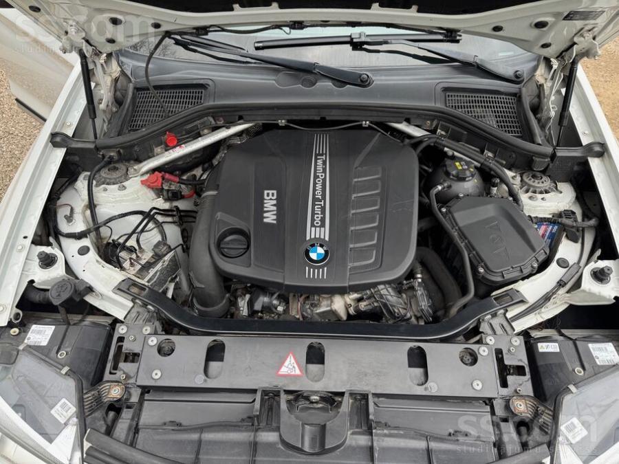 White BMW X4 2015 in Riga, with an engine capacity of 3.00 L and mileage of 245 thousand km for 16500 €, photo 33 on AUTOMOTO.COM.LV