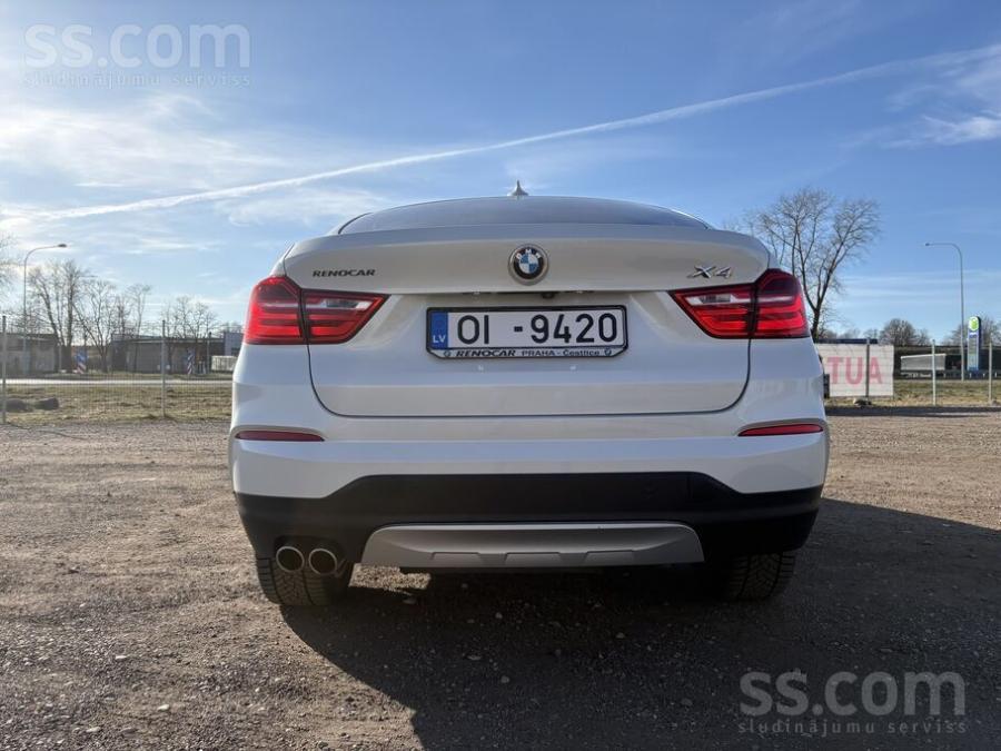 Balts BMW X4 2015 Daugavpils, ar dzinēja tilpumu 3.00 L un nobraukumu 182 tūkst. km par 17700 €, foto 5 vietnē AUTOMOTO.COM.LV