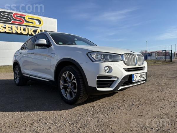 White BMW X4 2015 in Daugavpils, with an engine capacity of 3.00 L and mileage of 182 thousand km for 17700 €, photo 7 on AUTOMOTO.COM.LV