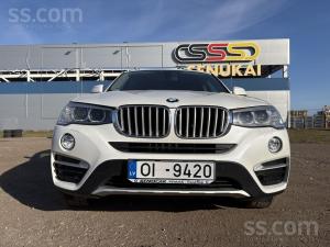 Balts BMW X4 2015 Daugavpils, ar dzinēja tilpumu 3.00 L un nobraukumu 182 tūkst. km par 17700 €, foto 9 vietnē AUTOMOTO.COM.LV