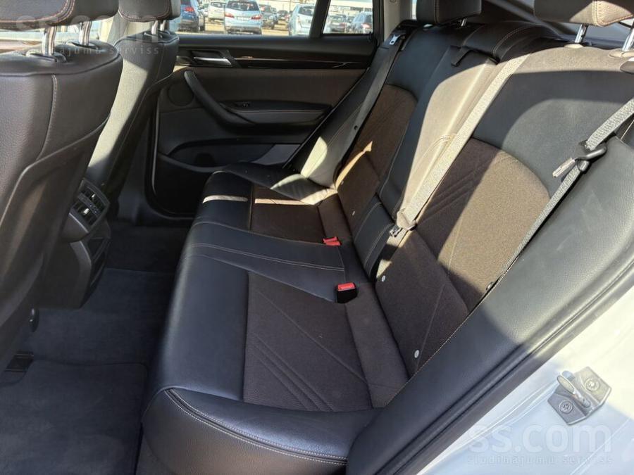 Balts BMW X4 2015 Daugavpils, ar dzinēja tilpumu 3.00 L un nobraukumu 182 tūkst. km par 17700 €, foto 21 vietnē AUTOMOTO.COM.LV
