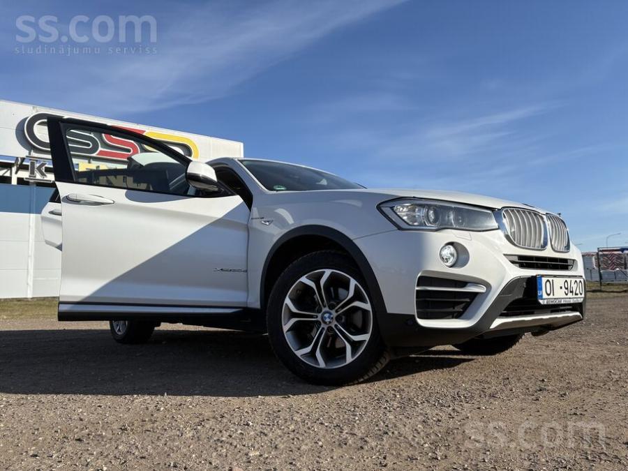 Balts BMW X4 2015 Daugavpils, ar dzinēja tilpumu 3.00 L un nobraukumu 182 tūkst. km par 17700 €, foto 30 vietnē AUTOMOTO.COM.LV