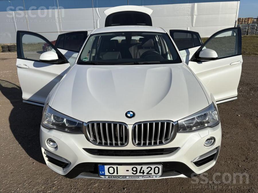 Balts BMW X4 2015 Daugavpils, ar dzinēja tilpumu 3.00 L un nobraukumu 182 tūkst. km par 17700 €, foto 35 vietnē AUTOMOTO.COM.LV