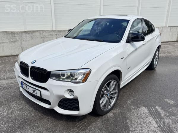 White BMW X4 2015 in Riga, with an engine capacity of 2.00 L and mileage of 199 thousand km for 18300 €, photo 1 on AUTOMOTO.COM.LV