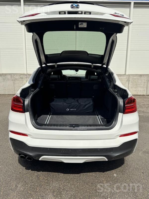 White BMW X4 2015 in Riga, with an engine capacity of 2.00 L and mileage of 199 thousand km for 18300 €, photo 5 on AUTOMOTO.COM.LV