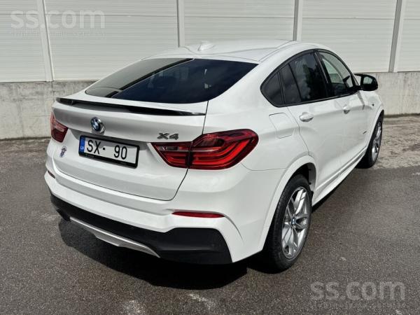 White BMW X4 2015 in Riga, with an engine capacity of 2.00 L and mileage of 199 thousand km for 18300 €, photo 6 on AUTOMOTO.COM.LV