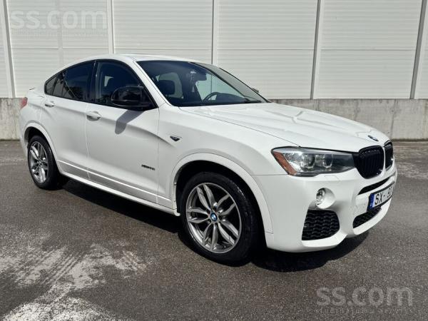 White BMW X4 2015 in Riga, with an engine capacity of 2.00 L and mileage of 199 thousand km for 18300 €, photo 8 on AUTOMOTO.COM.LV