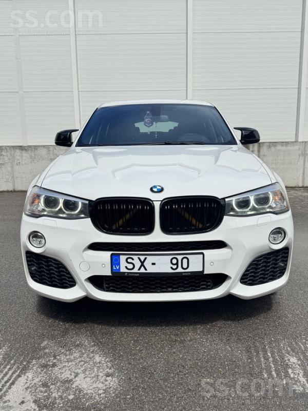 White BMW X4 2015 in Riga, with an engine capacity of 2.00 L and mileage of 199 thousand km for 18300 €, photo 9 on AUTOMOTO.COM.LV