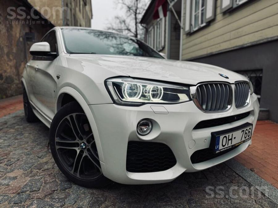 Balts BMW X4 2015 Cēsis, ar dzinēja tilpumu 3.00 L un nobraukumu 0 tūkst. km par 16990 €, foto 1 vietnē AUTOMOTO.COM.LV