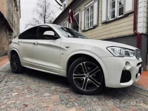 Balts BMW X4 2015 Cēsis, ar dzinēja tilpumu 3.00 L un nobraukumu 0 tūkst. km par 16990 €, foto 3 vietnē AUTOMOTO.COM.LV