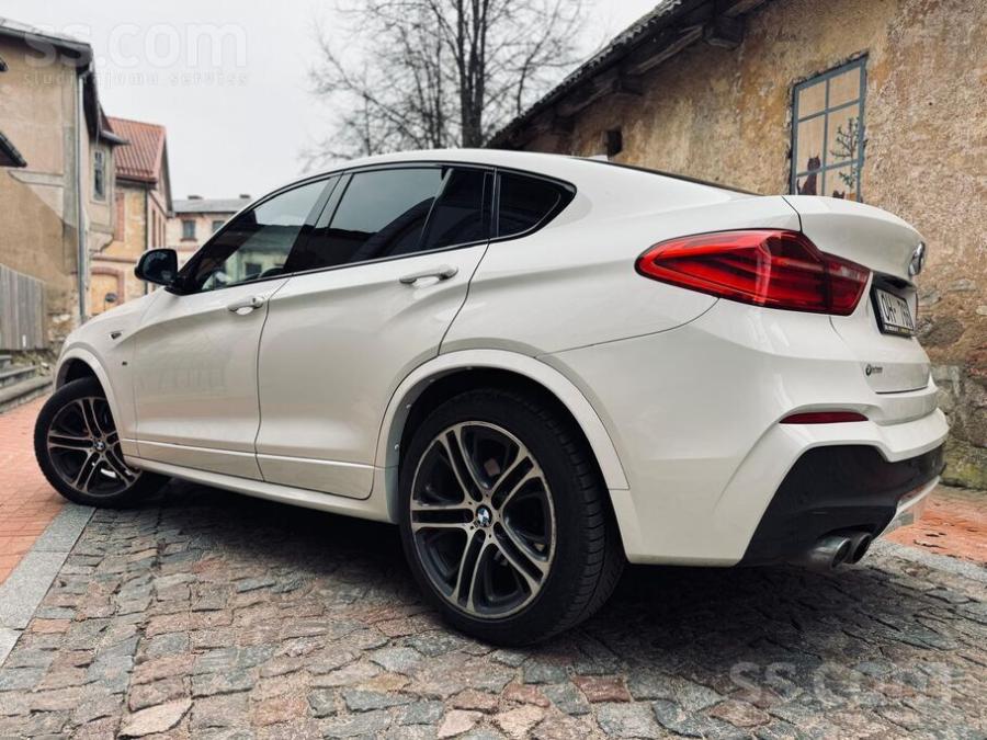 Balts BMW X4 2015 Cēsis, ar dzinēja tilpumu 3.00 L un nobraukumu 0 tūkst. km par 16990 €, foto 9 vietnē AUTOMOTO.COM.LV