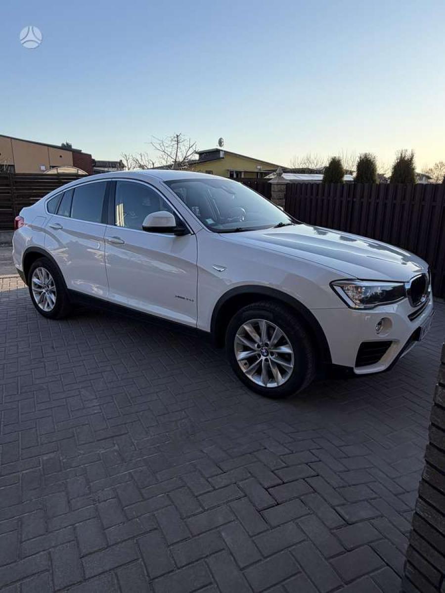 Balts BMW X4 2015 Kelmė, ar dzinēja tilpumu 2.00 L un nobraukumu 259 tūkst. km par 15900 €, foto 1 vietnē AUTOMOTO.COM.LV