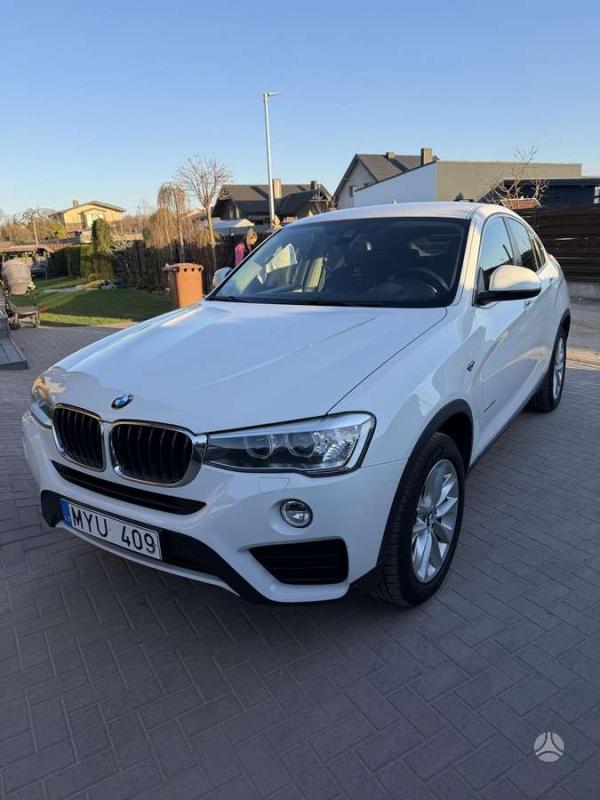 Balts BMW X4 2015 Kelmė, ar dzinēja tilpumu 2.00 L un nobraukumu 259 tūkst. km par 15900 €, foto 4 vietnē AUTOMOTO.COM.LV