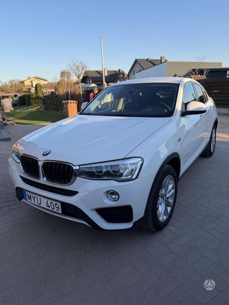 Balts BMW X4 2015 Kelmė, ar dzinēja tilpumu 2.00 L un nobraukumu 259 tūkst. km par 15900 €, foto 5 vietnē AUTOMOTO.COM.LV