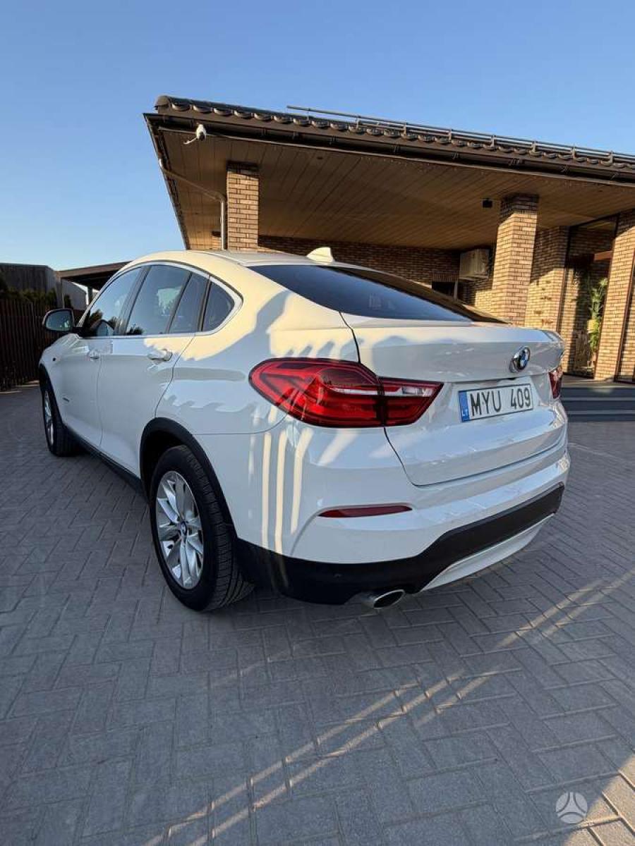 Balts BMW X4 2015 Kelmė, ar dzinēja tilpumu 2.00 L un nobraukumu 259 tūkst. km par 15900 €, foto 7 vietnē AUTOMOTO.COM.LV
