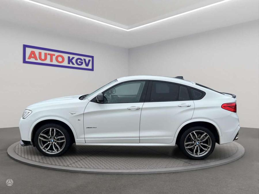 White BMW X4 2015 in Kaunas, with an engine capacity of 2.00 L and mileage of 307 thousand km for 16999 €, photo 3 on AUTOMOTO.COM.LV