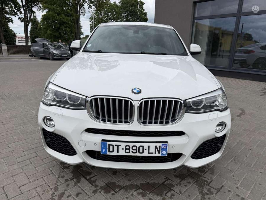 Balts BMW X4 2015 Tauragė, ar dzinēja tilpumu 2.00 L un nobraukumu 260 tūkst. km par 15500 €, foto 4 vietnē AUTOMOTO.COM.LV