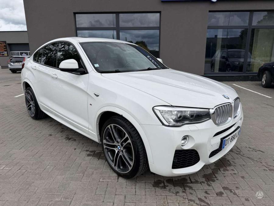 Balts BMW X4 2015 Tauragė, ar dzinēja tilpumu 2.00 L un nobraukumu 260 tūkst. km par 15500 €, foto 6 vietnē AUTOMOTO.COM.LV