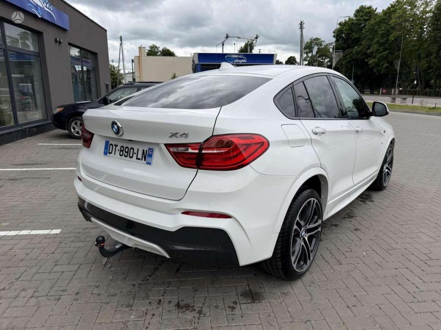 Balts BMW X4 2015 Tauragė, ar dzinēja tilpumu 2.00 L un nobraukumu 260 tūkst. km par 15500 €, foto 8 vietnē AUTOMOTO.COM.LV
