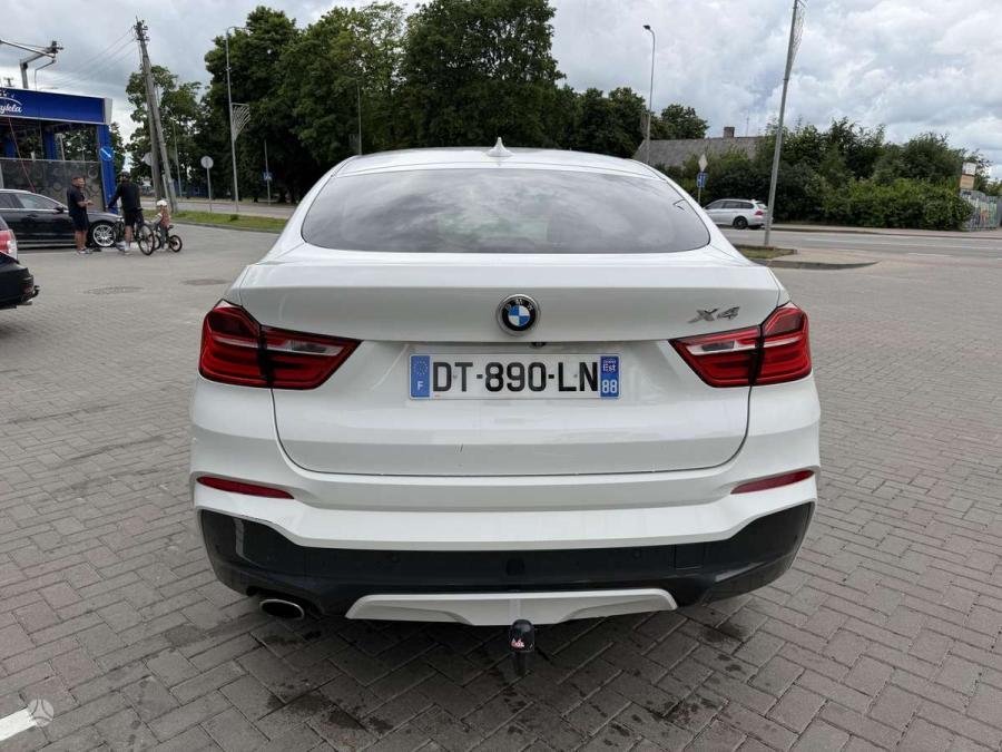 Balts BMW X4 2015 Tauragė, ar dzinēja tilpumu 2.00 L un nobraukumu 260 tūkst. km par 15500 €, foto 10 vietnē AUTOMOTO.COM.LV
