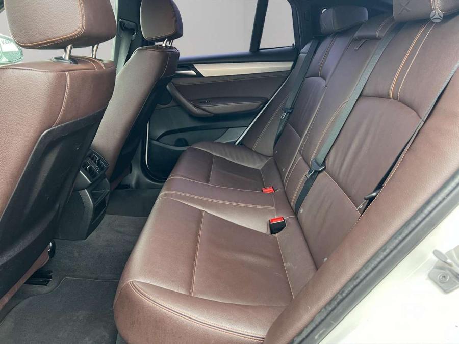 Balts BMW X4 2015 Kauņa, ar dzinēja tilpumu 2.00 L un nobraukumu 307 tūkst. km par 16999 €, foto 12 vietnē AUTOMOTO.COM.LV