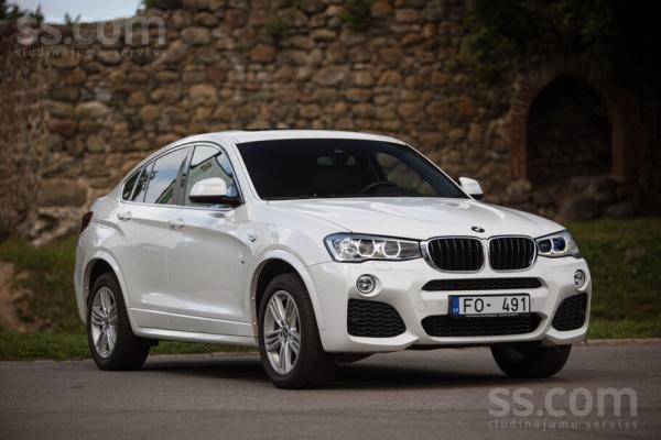 Balts BMW X4 2015 Rīga, ar dzinēja tilpumu 2.00 L un nobraukumu 207 tūkst. km par 17800 €, foto 1 vietnē AUTOMOTO.COM.LV