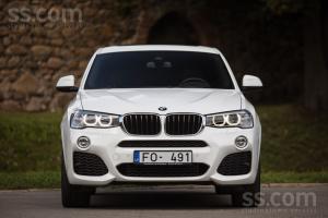 White BMW X4 2015 in Riga, with an engine capacity of 2.00 L and mileage of 207 thousand km for 17800 €, photo 3 on AUTOMOTO.COM.LV
