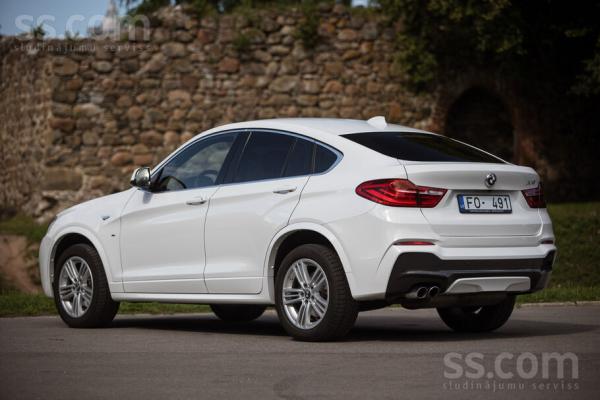 Balts BMW X4 2015 Rīga, ar dzinēja tilpumu 2.00 L un nobraukumu 207 tūkst. km par 17800 €, foto 6 vietnē AUTOMOTO.COM.LV
