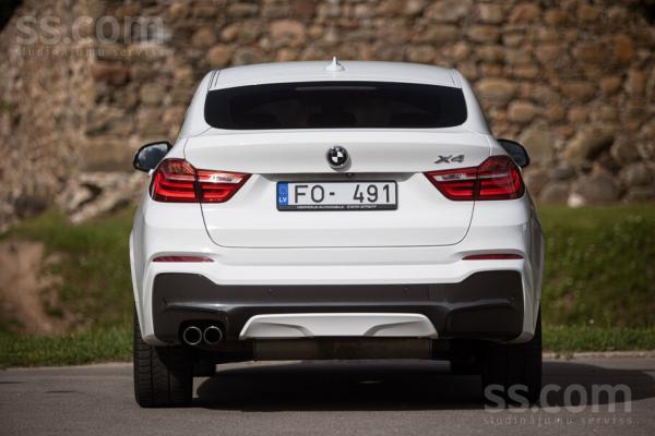 Balts BMW X4 2015 Rīga, ar dzinēja tilpumu 2.00 L un nobraukumu 207 tūkst. km par 17800 €, foto 7 vietnē AUTOMOTO.COM.LV